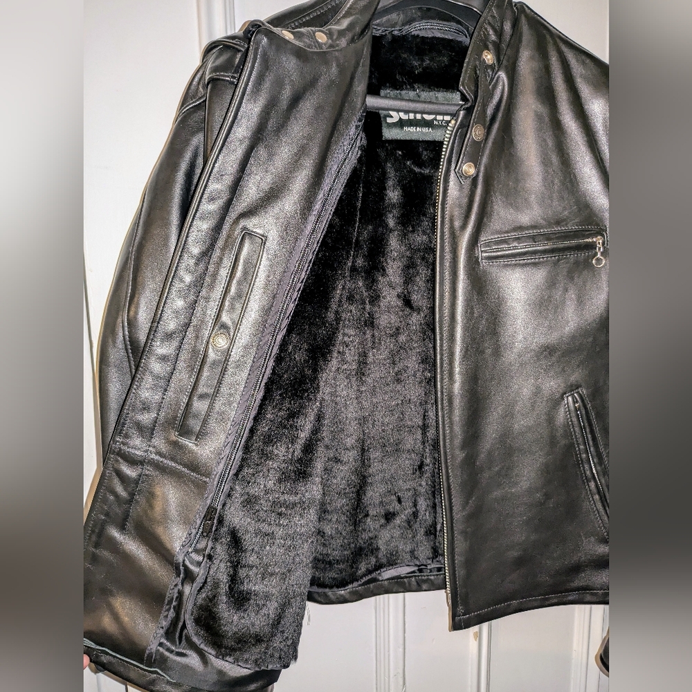 Schott Nyc 141 Racer Jacket - Gem
